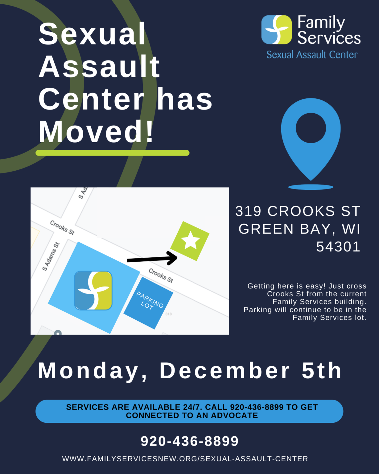 Sexual Assault Center | Family Services